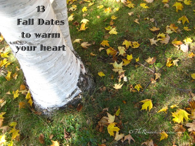 13 Fall Dates To Warm Your Heart! | The Romantic Vineyard