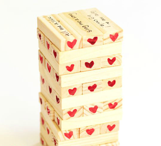 Romantic Jenga | The Romantic Vineyard