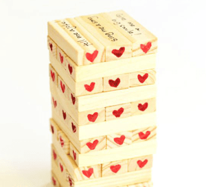 Romantic Jenga | The Romantic Vineyard