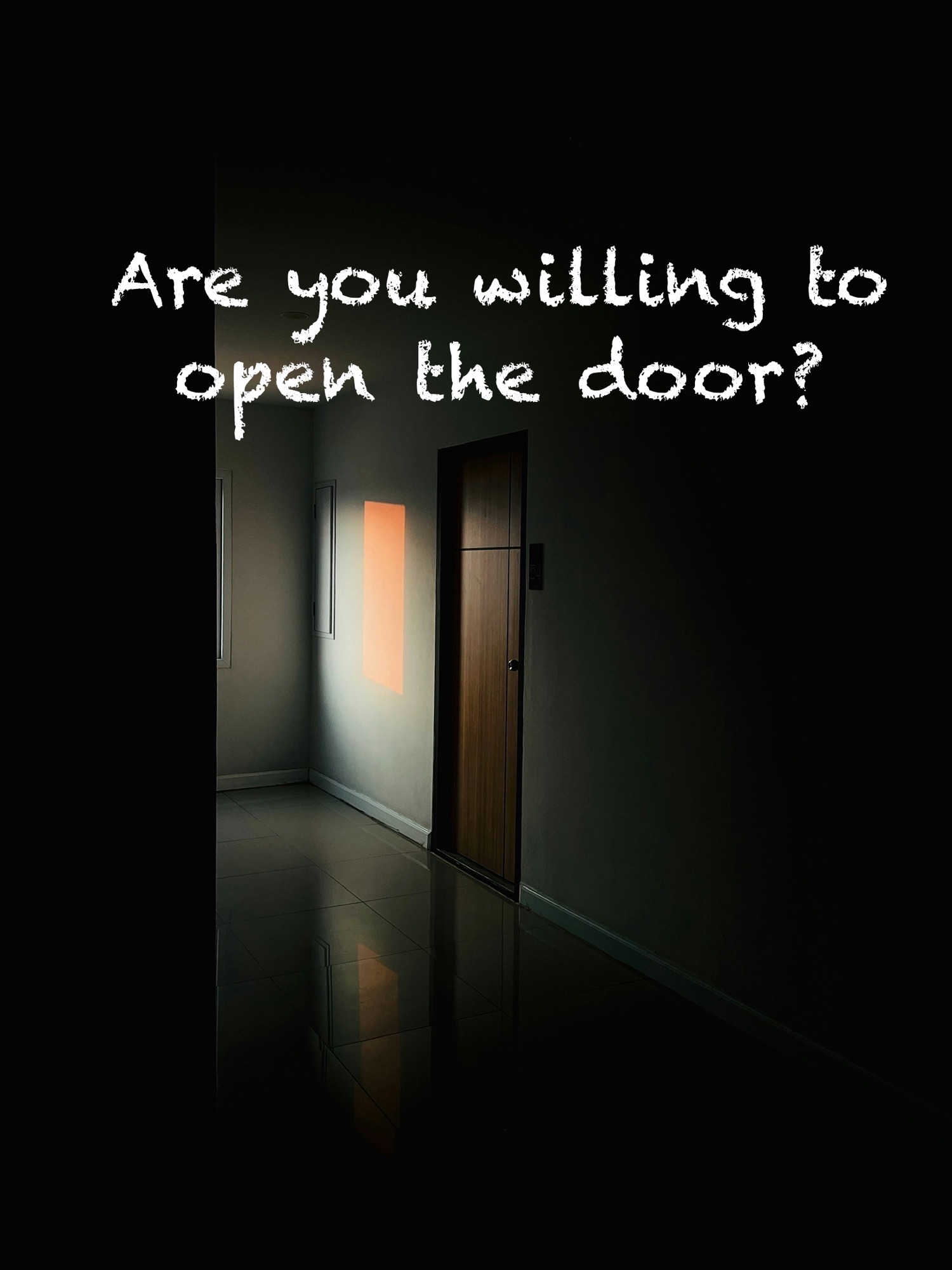 Avoiding The Door | The Romantic Vineyard